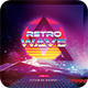 Retro Wave CD Cover Artwork by styleWish | GraphicRiver