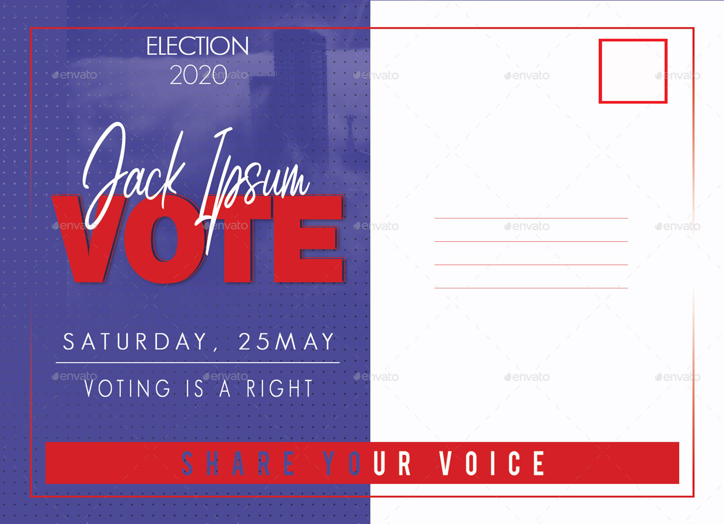 Election Day Vote Political, Print Templates | GraphicRiver