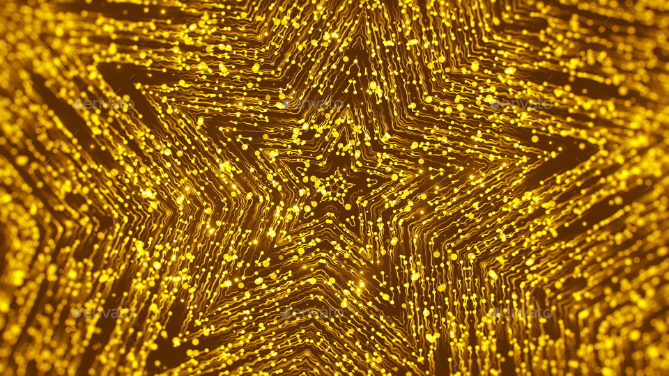 Gold Star Particles, Graphics | GraphicRiver
