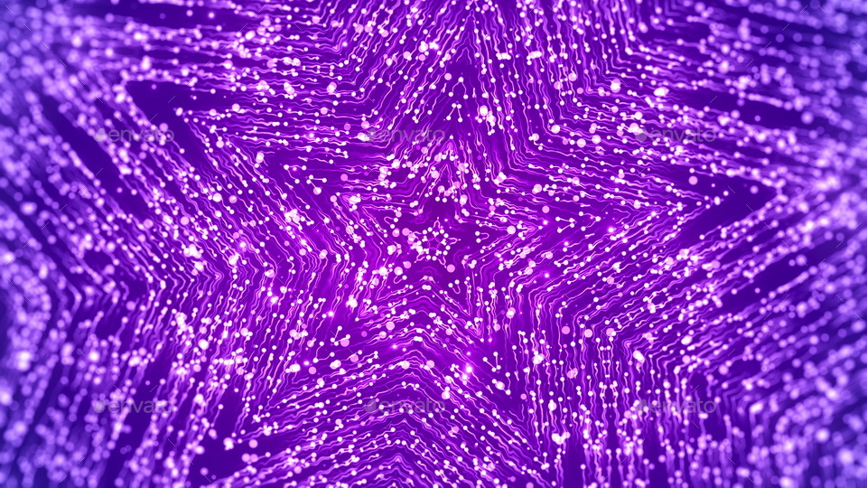 Star - Purple Particles, Graphics | GraphicRiver