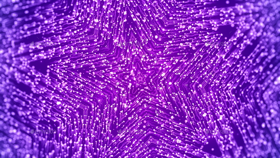 Star - Purple Particles, Graphics | GraphicRiver