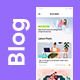 Blogging App UI Kit | News App UI Kit | Blog App UI Kit | Boomer, Web ...