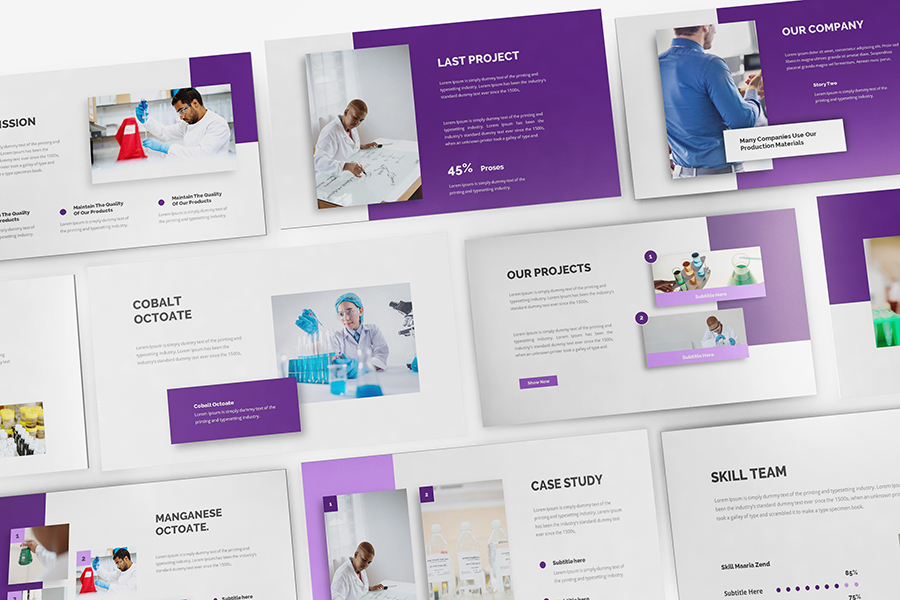 Chemical Google Slides Template, Presentation Templates | GraphicRiver