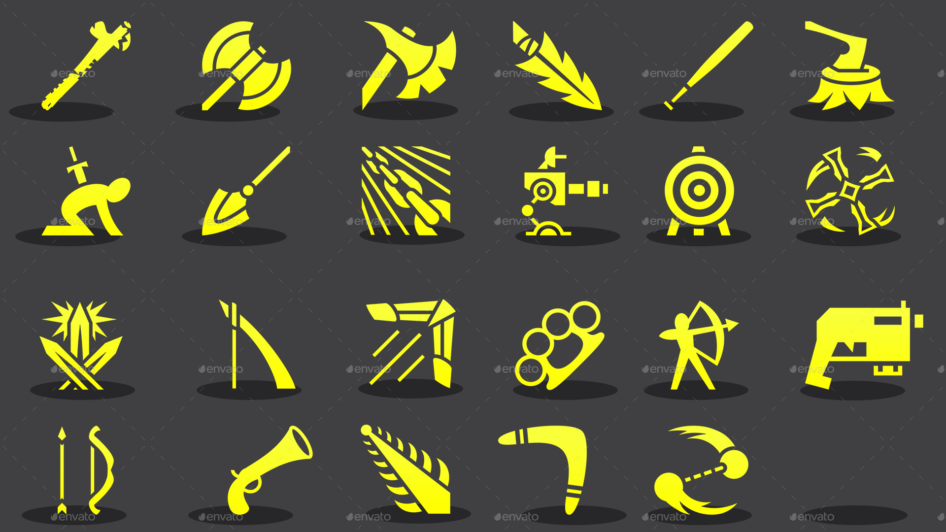 RPG Icon Pack, Game Assets | GraphicRiver