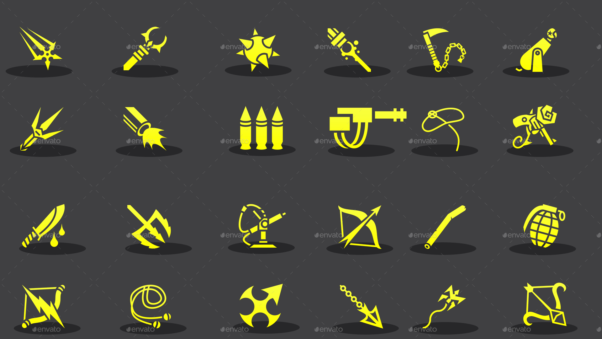 RPG Icon Pack, Game Assets | GraphicRiver