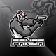 Panda Gunner Esport by ciputra | GraphicRiver