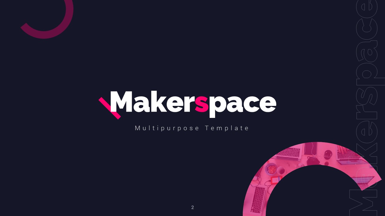 Makerspace Multipurpose Keynote Presentation Template, Presentation ...