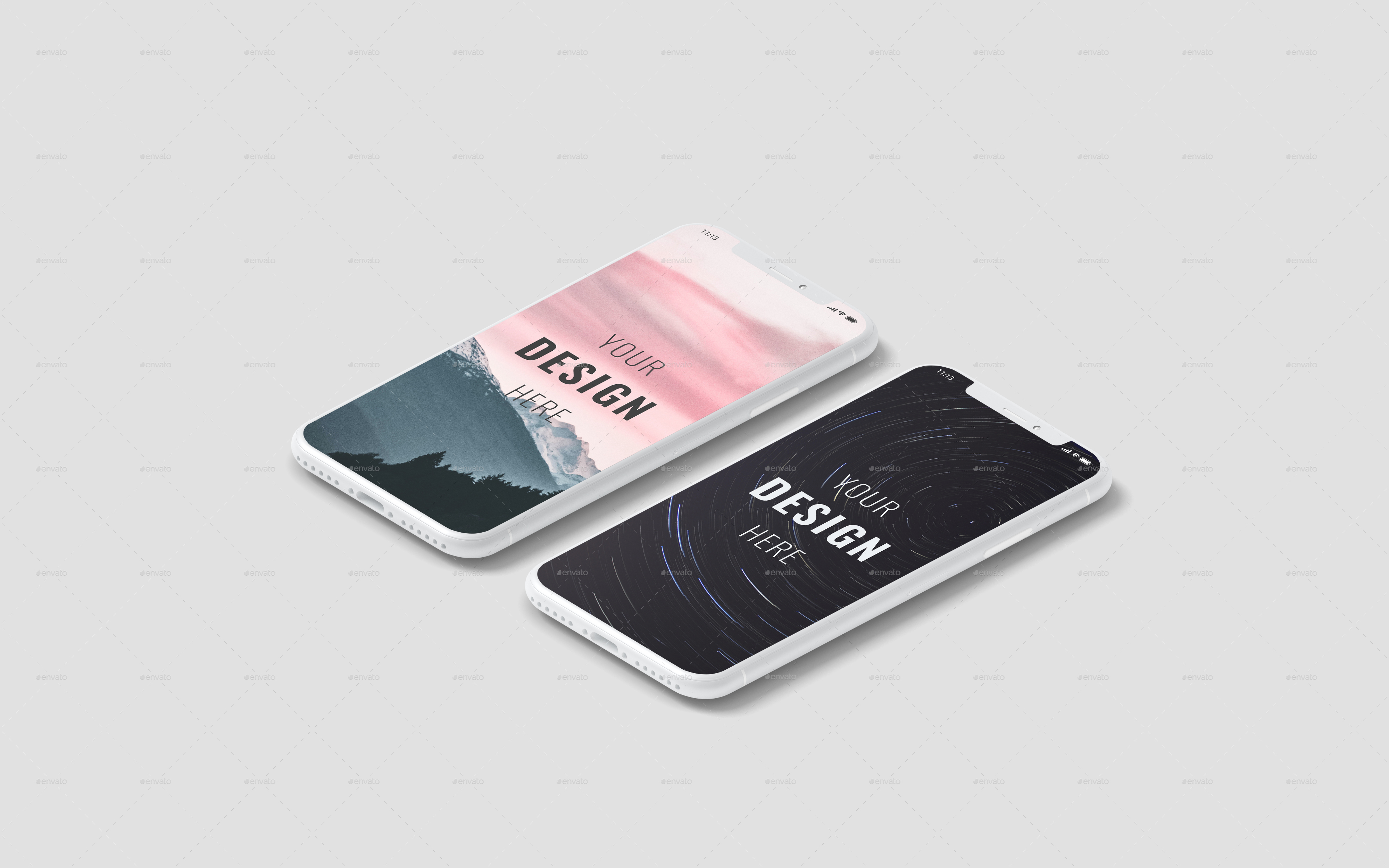 Phone Screen Mockup - 12 PSD Files, Graphics | GraphicRiver