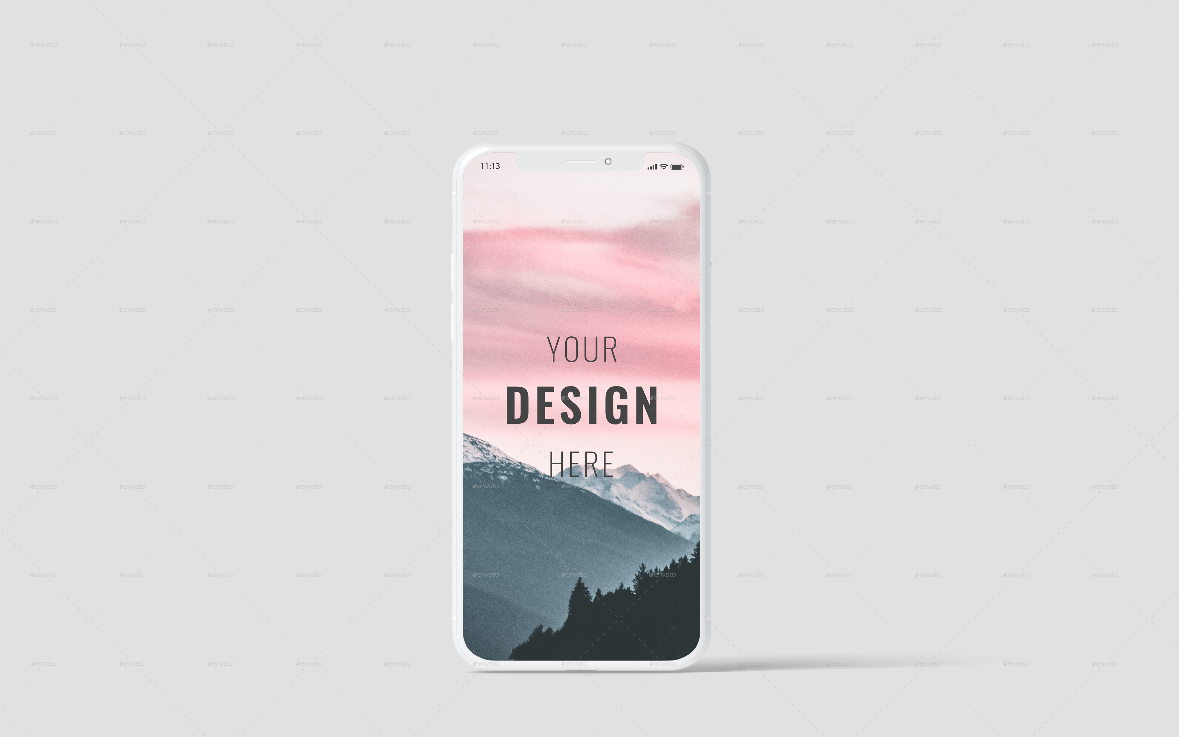 Phone Screen Mockup - 12 PSD Files, Graphics | GraphicRiver