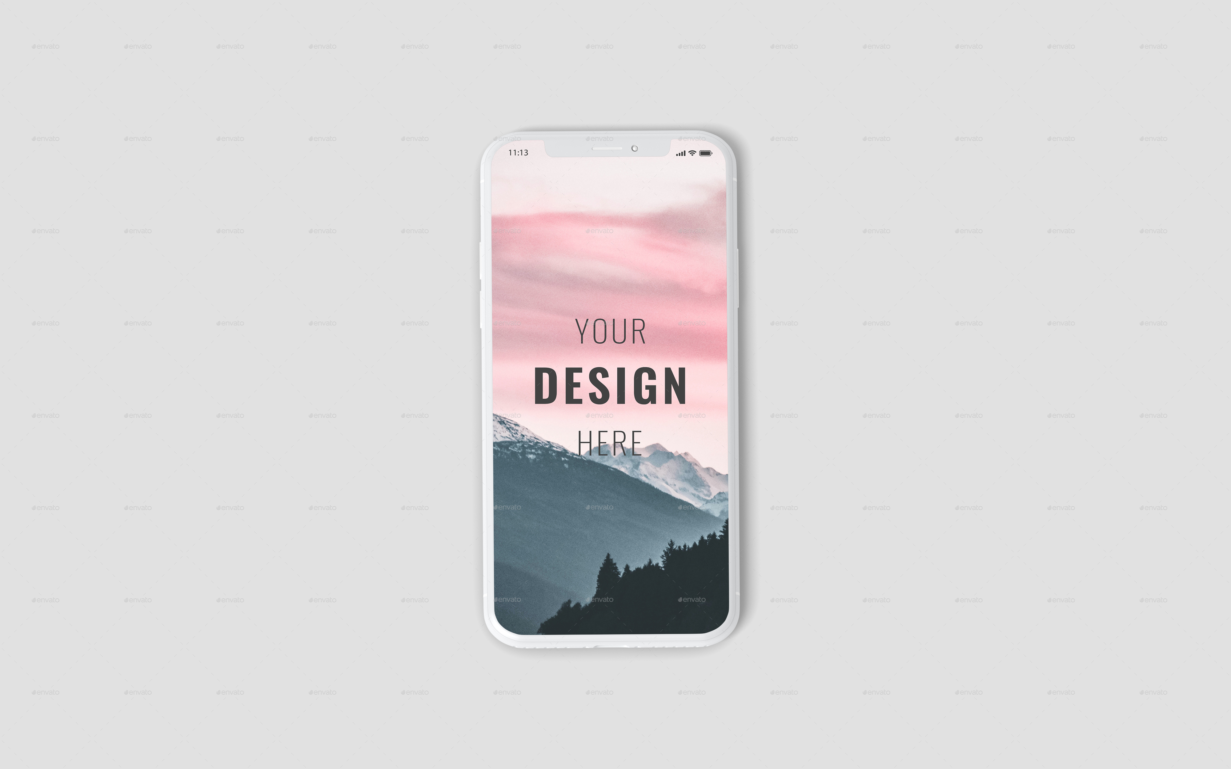 Phone Screen Mockup - 12 PSD Files, Graphics | GraphicRiver