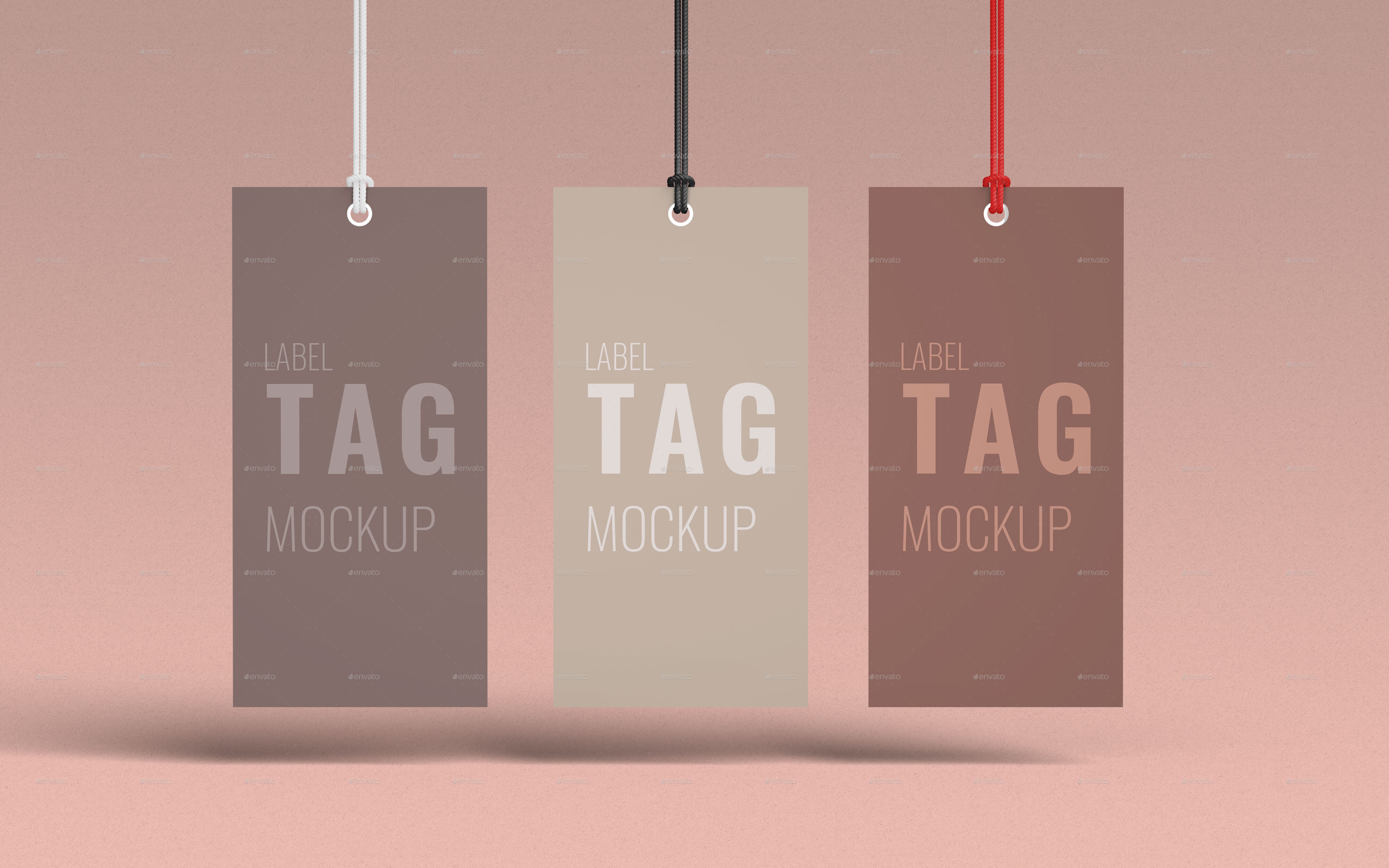 Label Tag Mockup Scene Creator - 10 PSD Files, Graphics | GraphicRiver