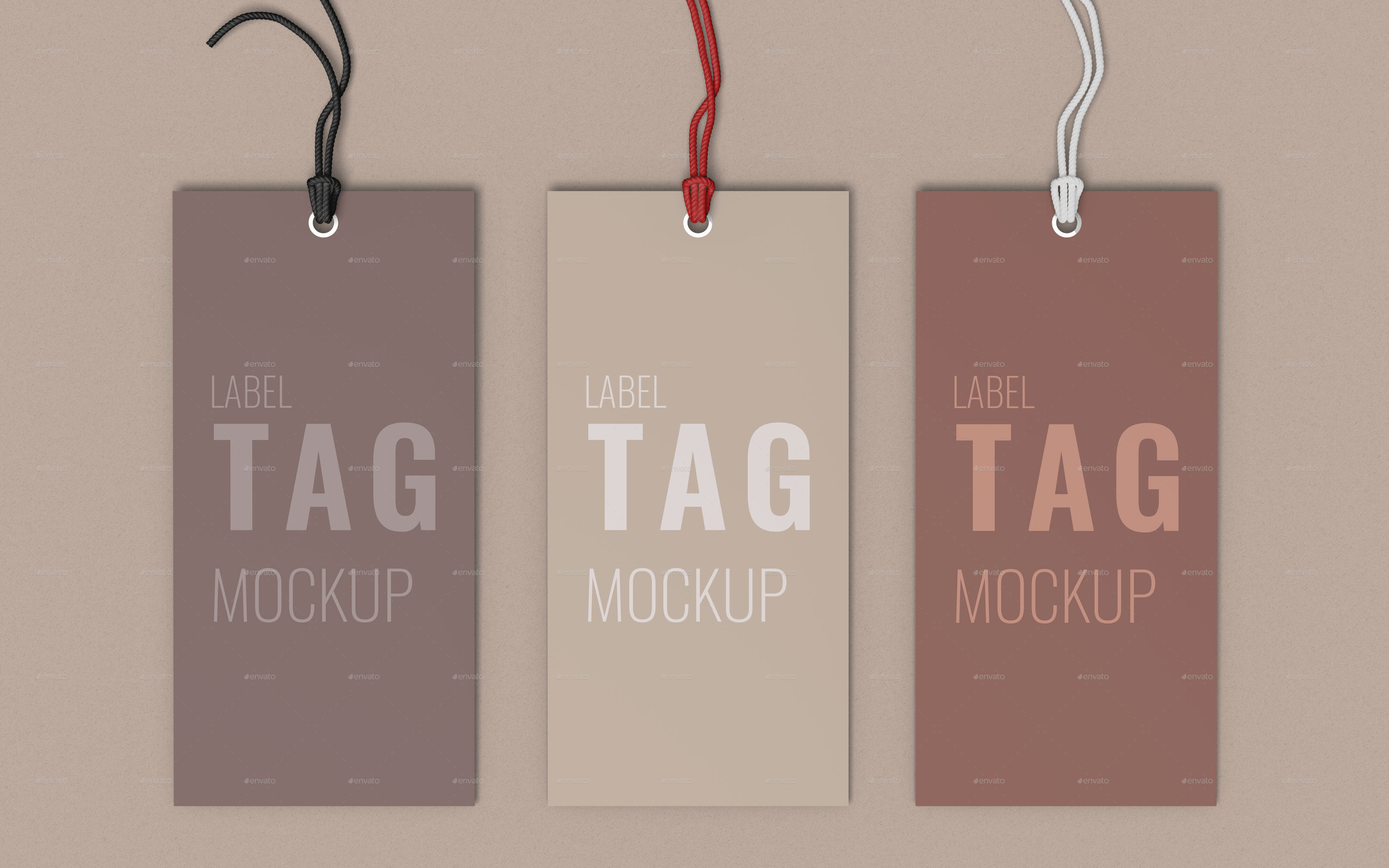 Label Tag Mockup Scene Creator - 10 PSD Files, Graphics | GraphicRiver