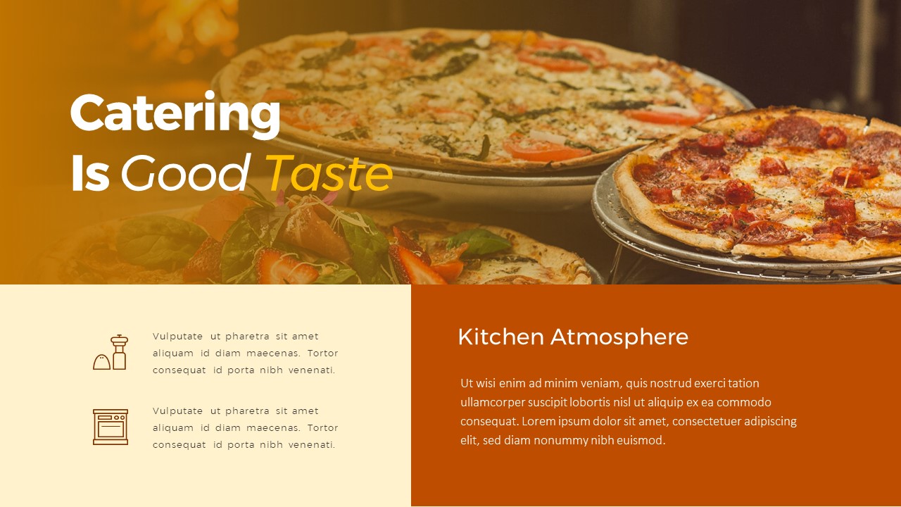 Catering PowerPoint Presentation, Presentation Templates | GraphicRiver