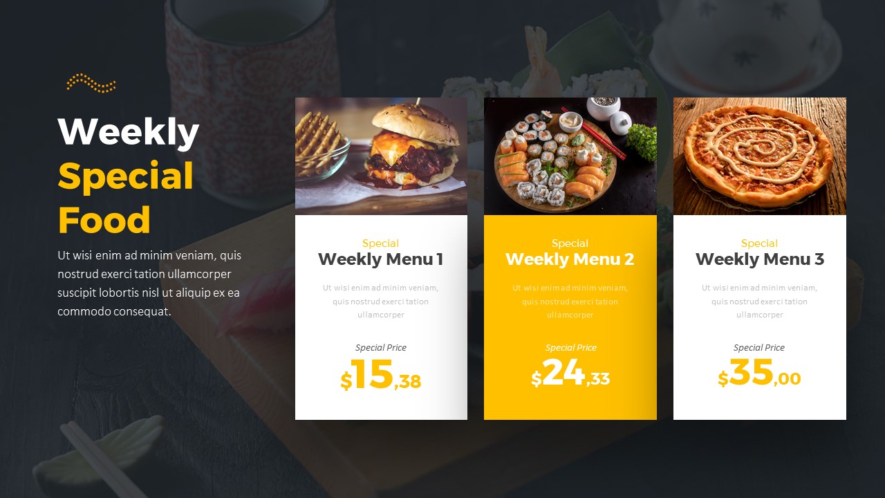 Catering PowerPoint Presentation, Presentation Templates | GraphicRiver