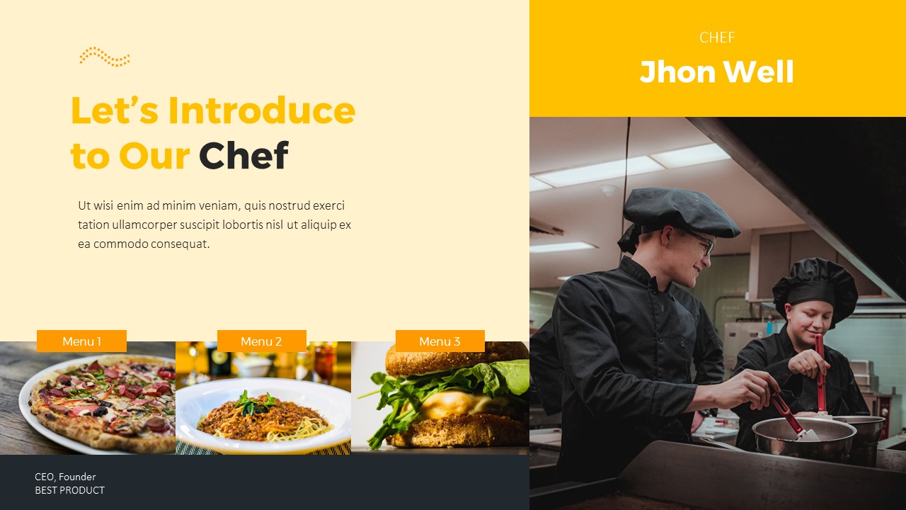 Catering PowerPoint Presentation, Presentation Templates | GraphicRiver