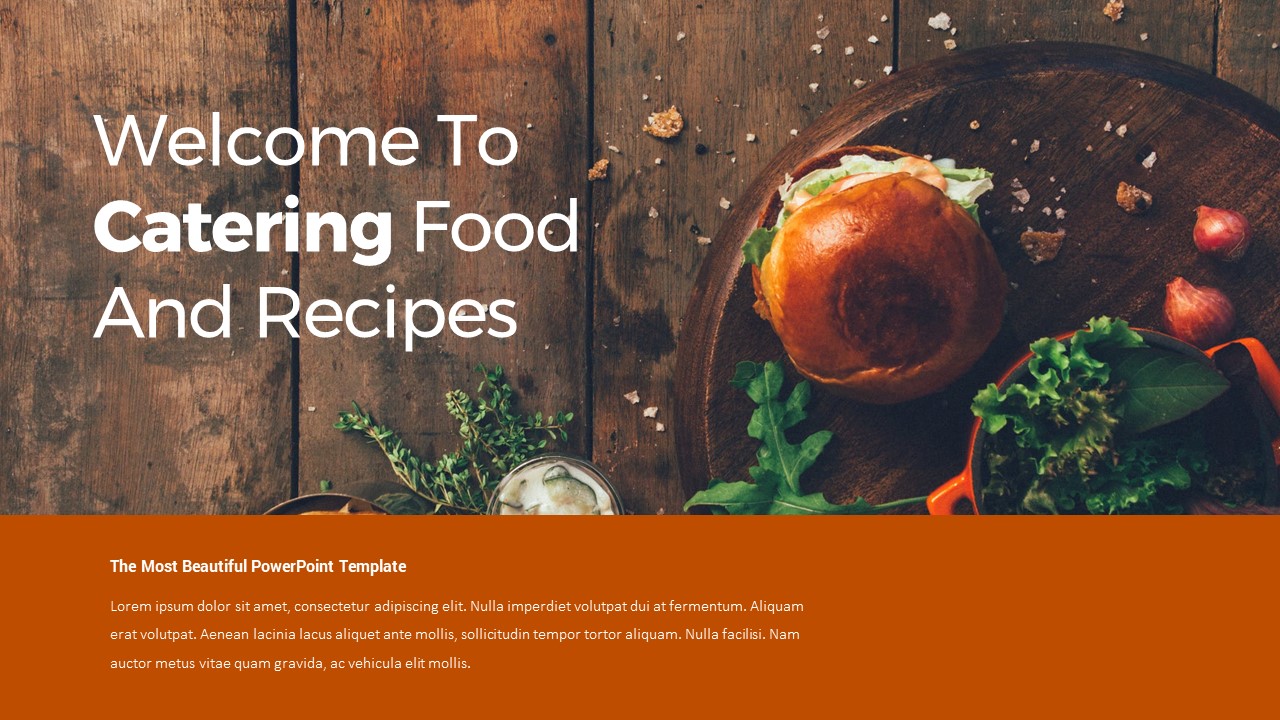 Catering PowerPoint Presentation, Presentation Templates | GraphicRiver