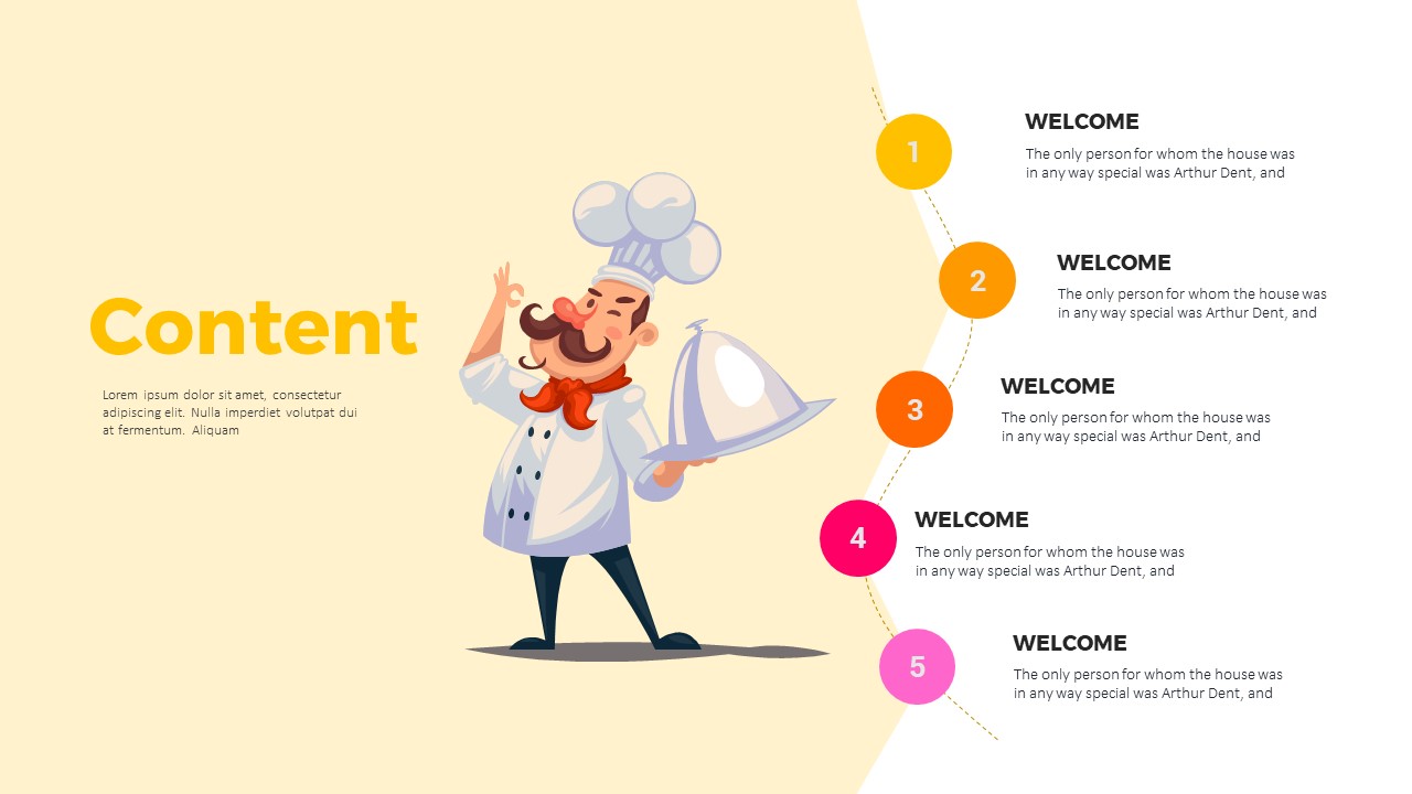 Catering PowerPoint Presentation, Presentation Templates | GraphicRiver