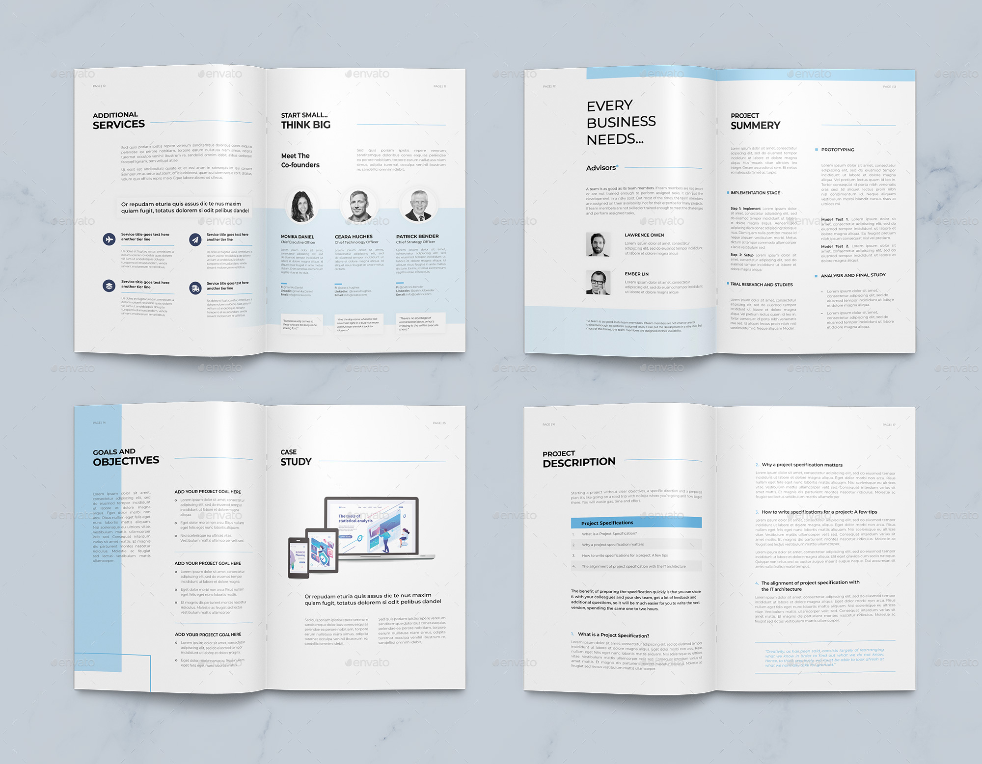 Docx Proposal 24 Pages, Print Templates | GraphicRiver