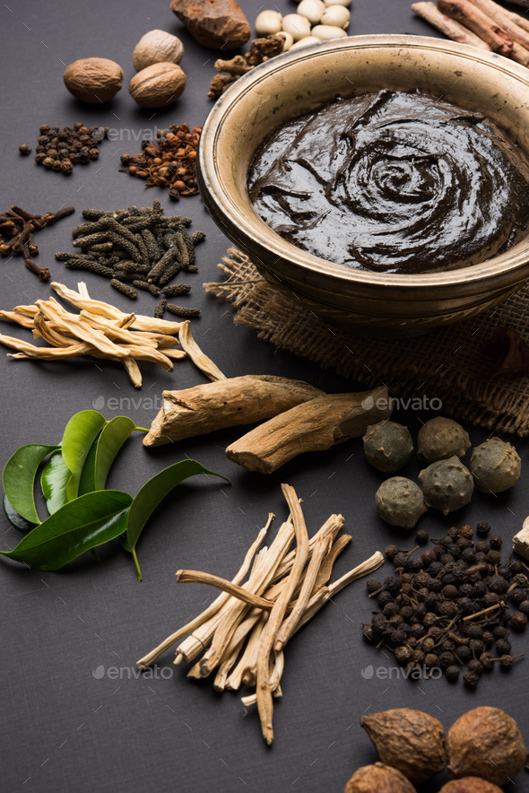 Ayurvedic Chyawanprash or Chyavanprash Stock Photo by stockimagefactory