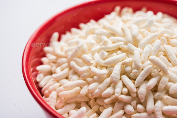 Puffed Rice or Murmura Stock Photo by stockimagefactory | PhotoDune