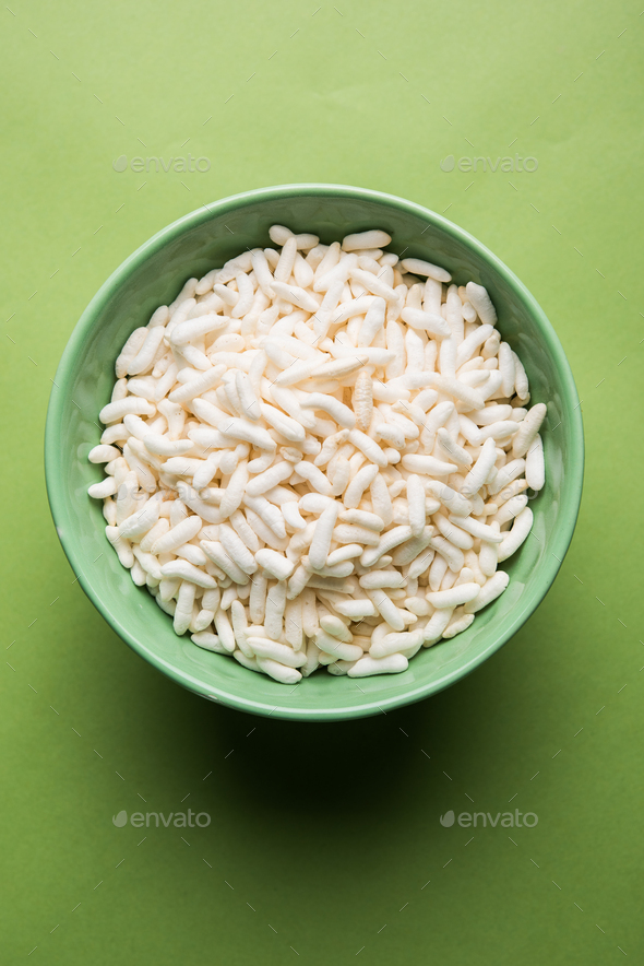 Puffed Rice or Murmura Stock Photo by stockimagefactory | PhotoDune