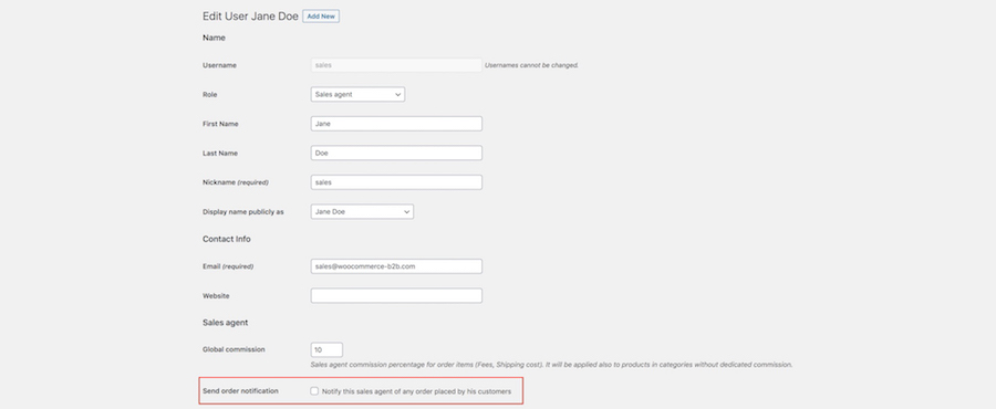 WooCommerce B2B Sales Agents by code4lifeitalia | CodeCanyon