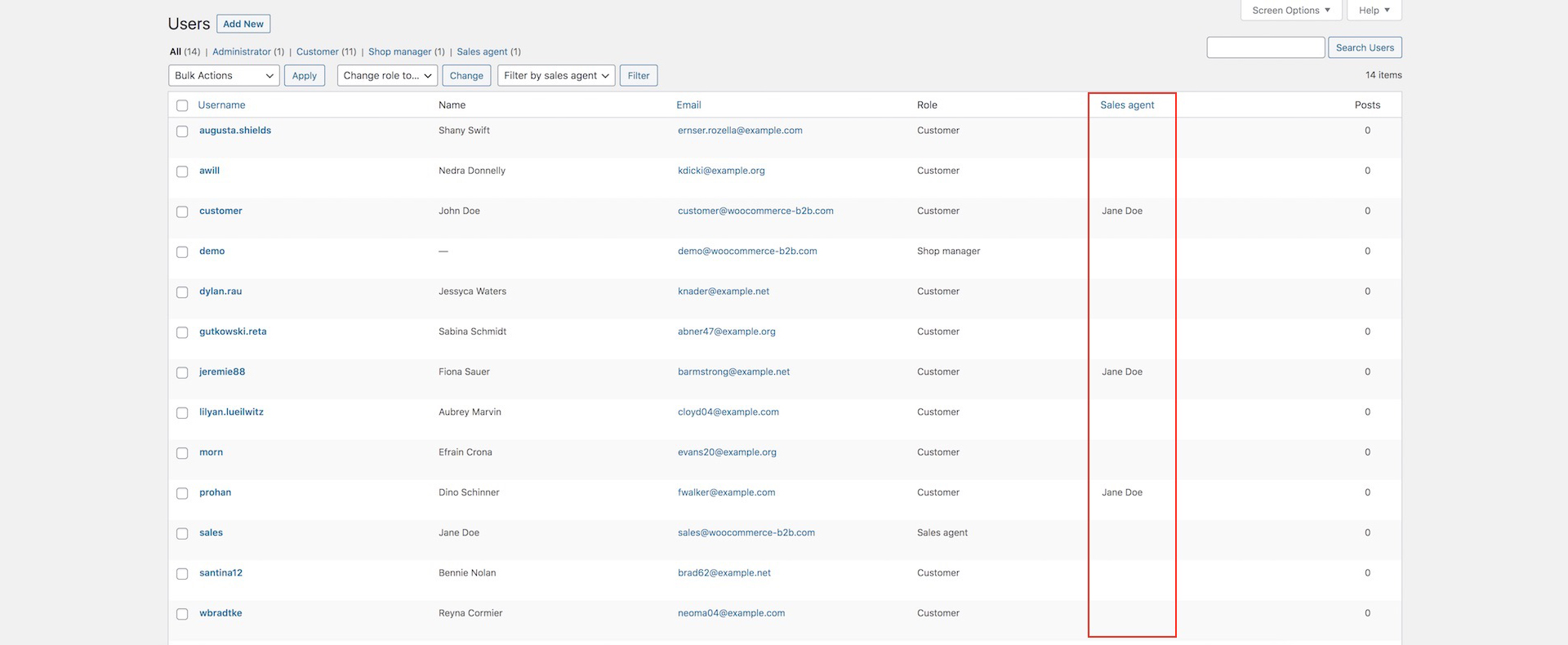 WooCommerce B2B Sales Agents by code4lifeitalia | CodeCanyon