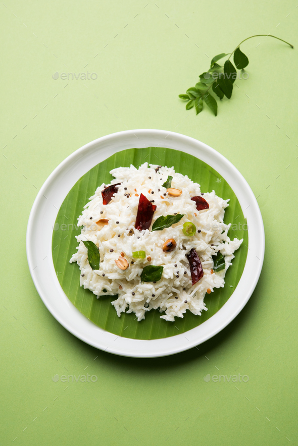 Curd Rice / Dahi Chawal / Dahi Bhat Stock Photo by stockimagefactory