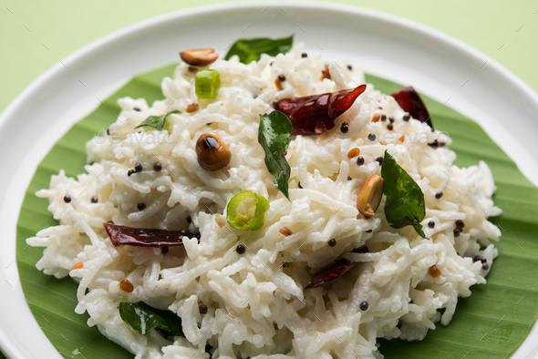 Curd Rice / Dahi Chawal / Dahi Bhat Stock Photo by stockimagefactory