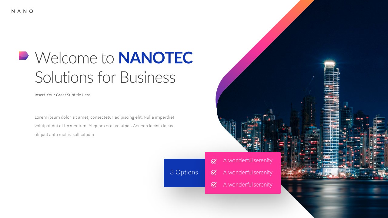 Nanotec PowerPoint Presentation, Presentation Templates | GraphicRiver