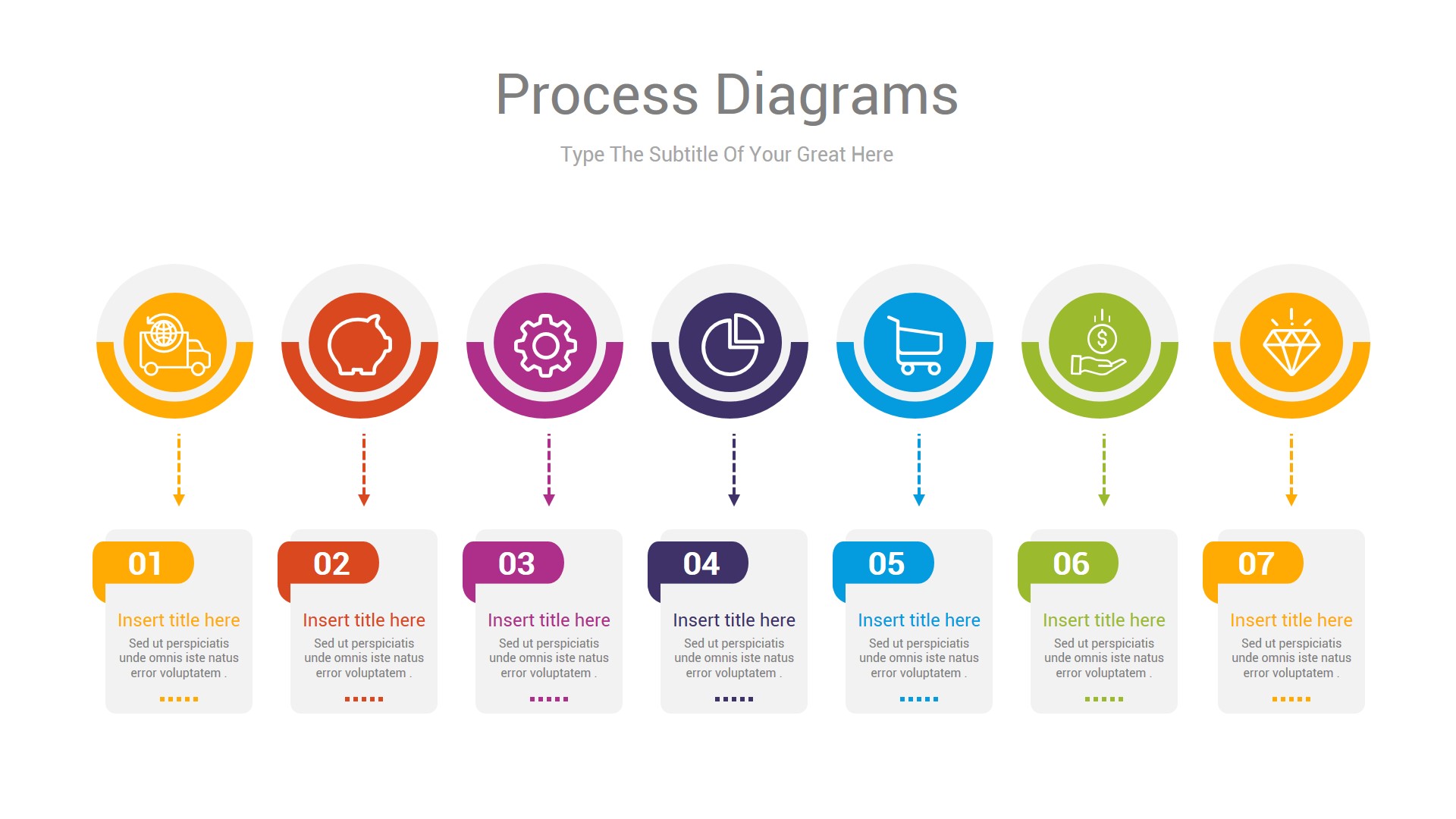 Process Flow Diagram PowerPoint Template, Presentation Templates ...