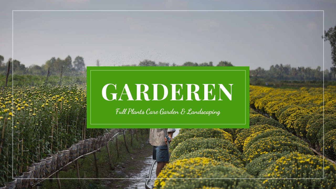 Garderen - Gardening & Landscaping Google Slides Presentation Template ...