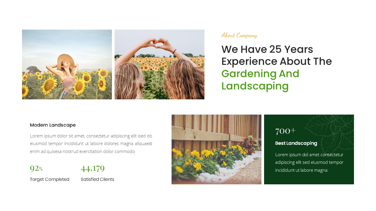 Garderen - Gardening & Landscaping PowerPoint Presentation Template ...
