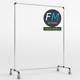 Single bar clothing rack by FrancescoMilanese85 | 3DOcean