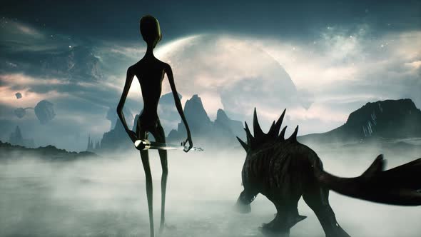 Alien Hunting Planet, Motion Graphics | VideoHive