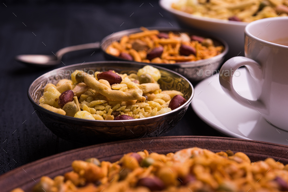 Farsan is an Indian Snack Stock Photo by stockimagefactory | PhotoDune