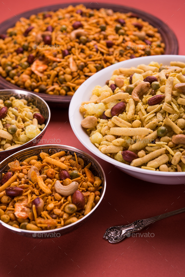 Farsan is an Indian Snack Stock Photo by stockimagefactory | PhotoDune