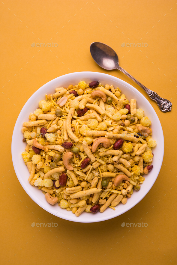 Farsan is an Indian Snack Stock Photo by stockimagefactory | PhotoDune