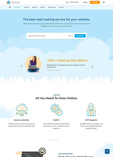 Luxiren - React JS Landing Page Collection by ilhammeidi | ThemeForest