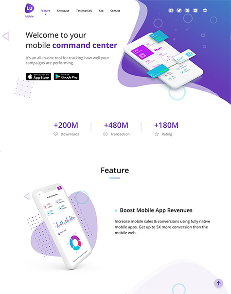 Luxiren - React JS Landing Page Collection by ilhammeidi | ThemeForest