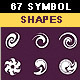 60 Vector Symbol Shapes, Vectors | GraphicRiver