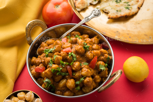 Chana Masala / Channay / Chole / Chholay Stock Photo by stockimagefactory