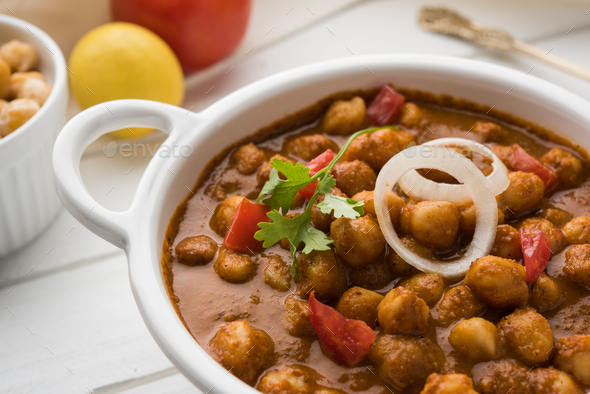 Chana Masala / Channay / Chole / Chholay Stock Photo by stockimagefactory