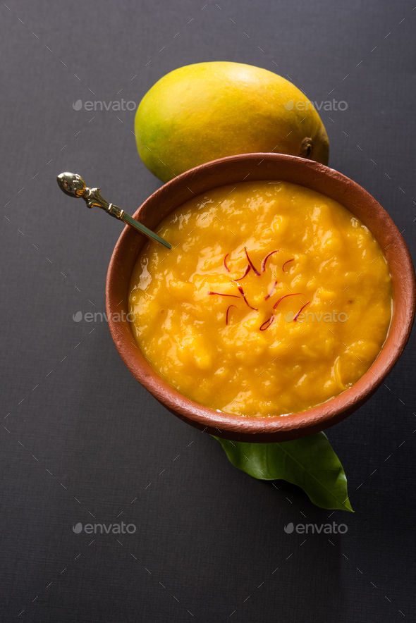 Aam Ras / Mango Pulp Stock Photo by stockimagefactory | PhotoDune