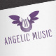 Angelic Music Logo Template, Logo Templates | GraphicRiver