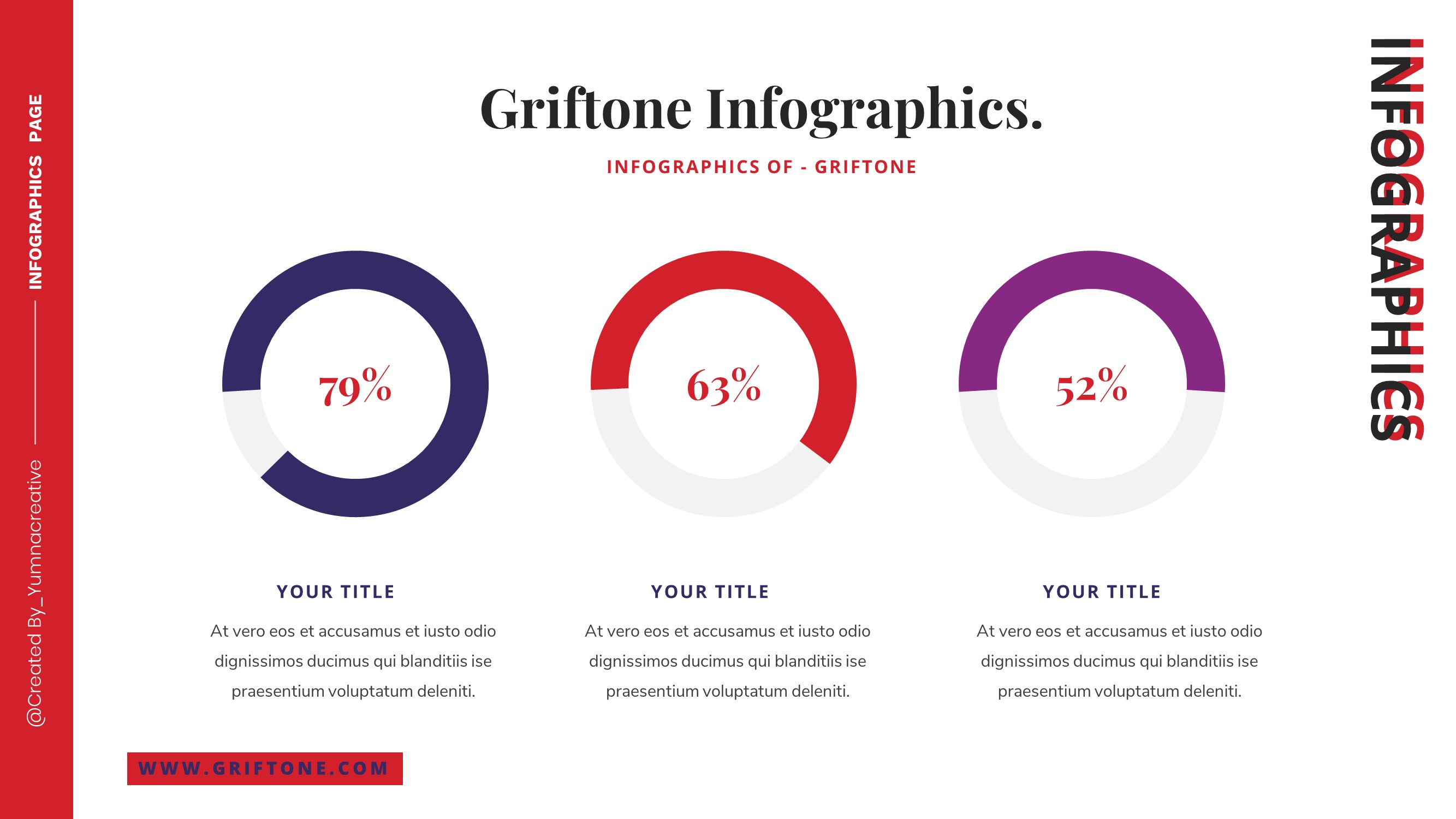 Griftone - Creative Purpose Powerpoint Template, Presentation Templates