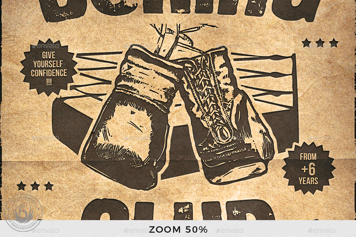 Boxing Classes Flyer Template V2, Print Templates | GraphicRiver