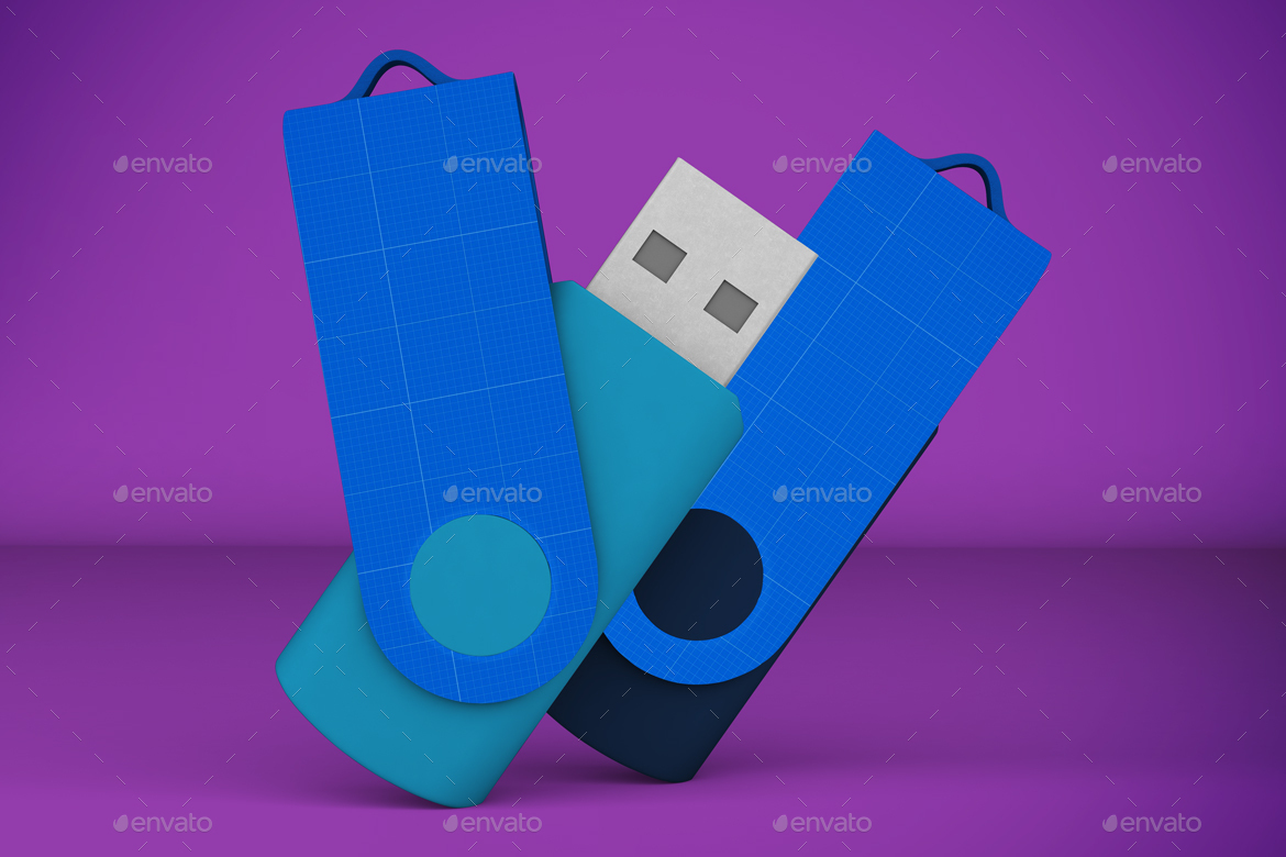 Flash Memory Mockup, Graphics | GraphicRiver