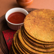Khakhra or Khakra Cracker Snack from India Stock Photo by stockimagefactory