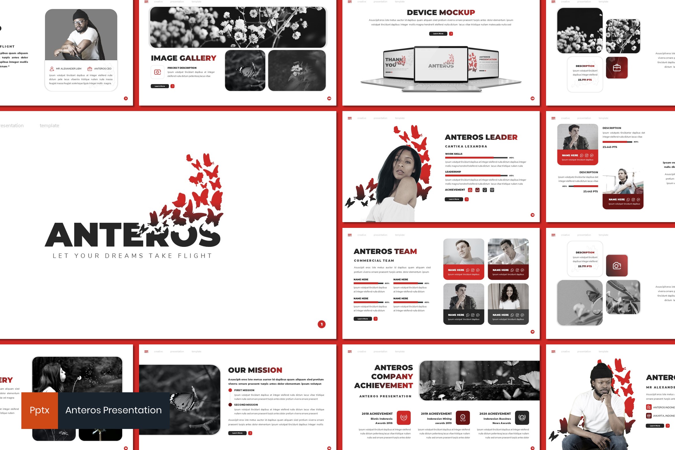 Anteros - Powerpoint Template, Presentation Templates | GraphicRiver